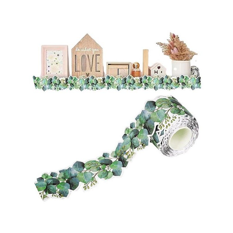 ♠5/10m Eucalyptus Border Bulletin Board Bulletin Board Border for ...