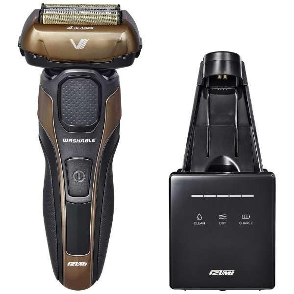 Reciprocating shaver high-end series 4-blade washer model Gold IZF-V972 ...