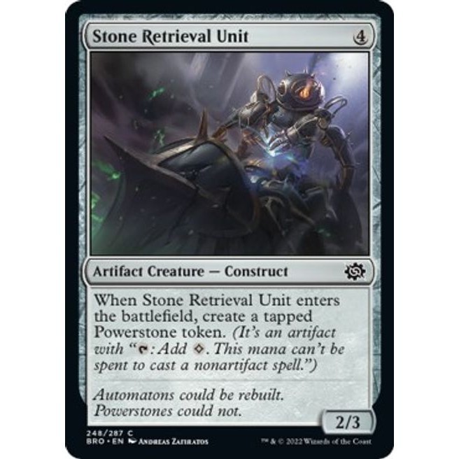 Stone Retrieval Unit - Magic The Gathering (MTG) | Shopee Philippines