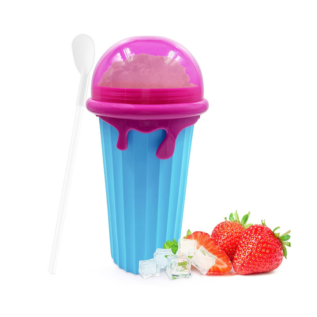 ♠Slushy Maker Cup Slushie Cup Magics Freeze Squeeze Ice Cup Summer ...