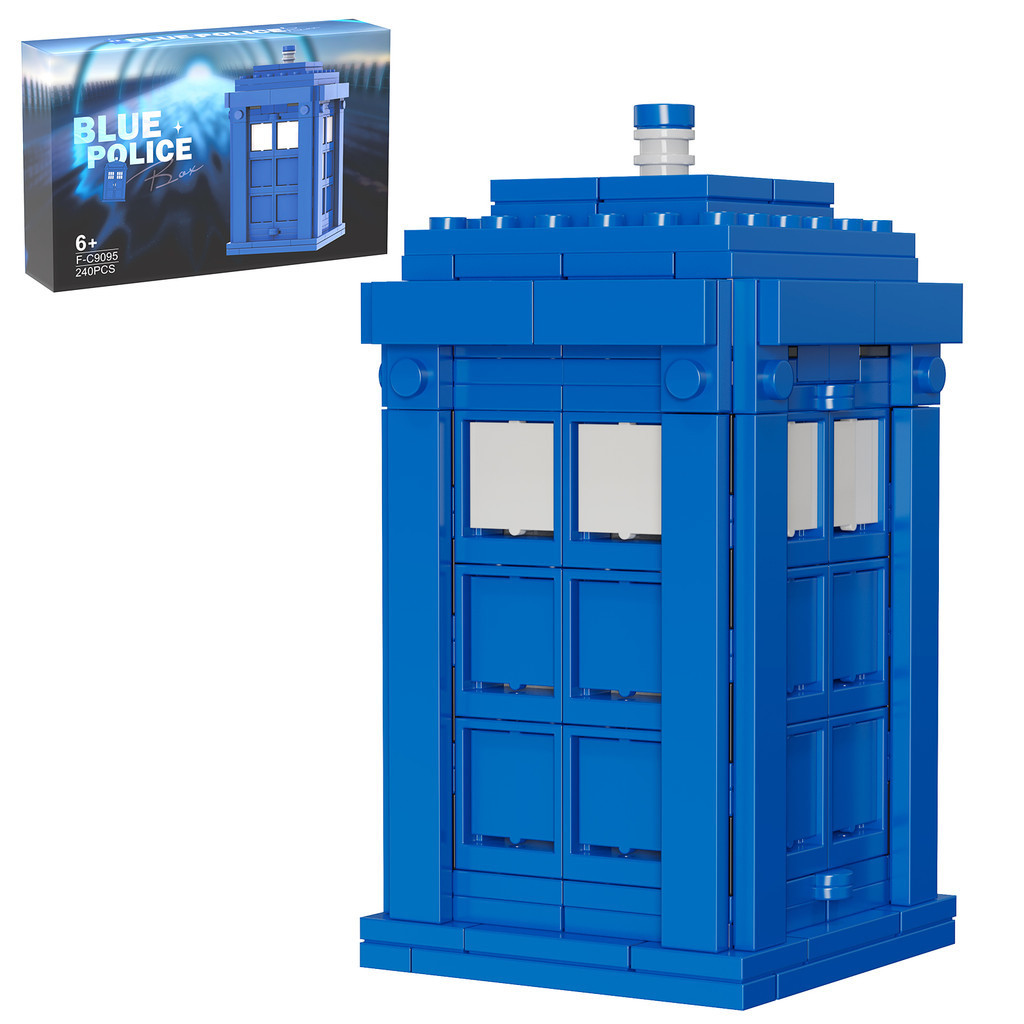 BZB 2024 NEW Doctored Who Telephone Booth Building Blocks Set City ...
