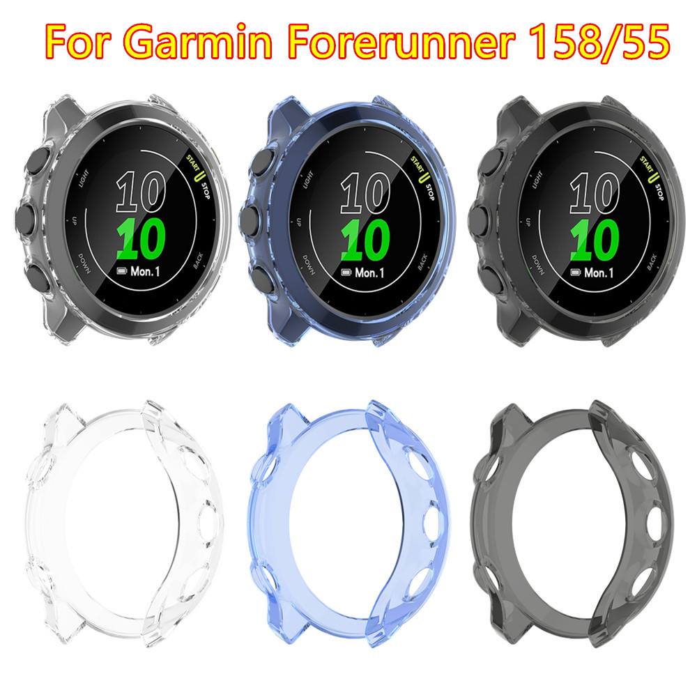 ☹Protective Cover For Garmin Forerunner 158 55 Watch Case Protector ...