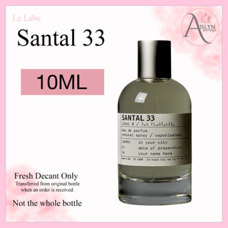 10ML Perfume Decant Santal 33 Travel Size Atomizer | Shopee Philippines