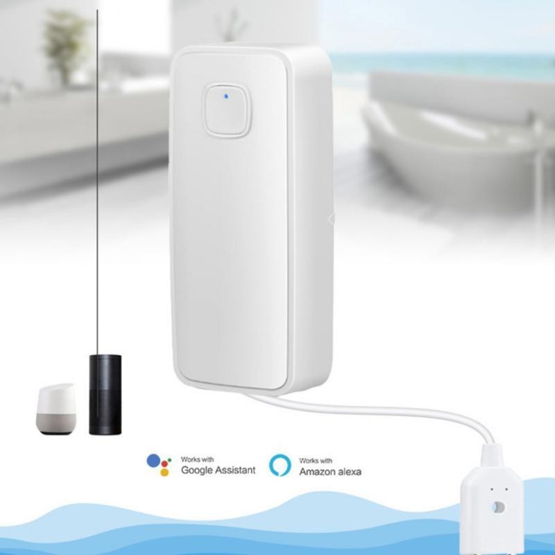 【Tuya Smart Flood Leakage Sensor Remote Monitor WiFi Water Overflow ...