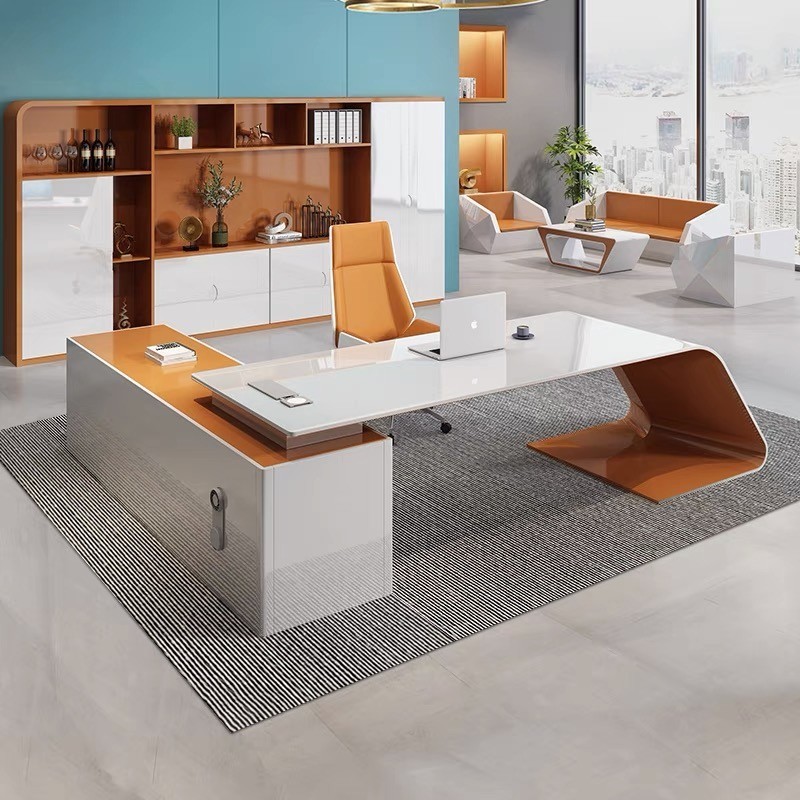☯Modern CEO Office Desk Director Office Table Design Office Furniture ...