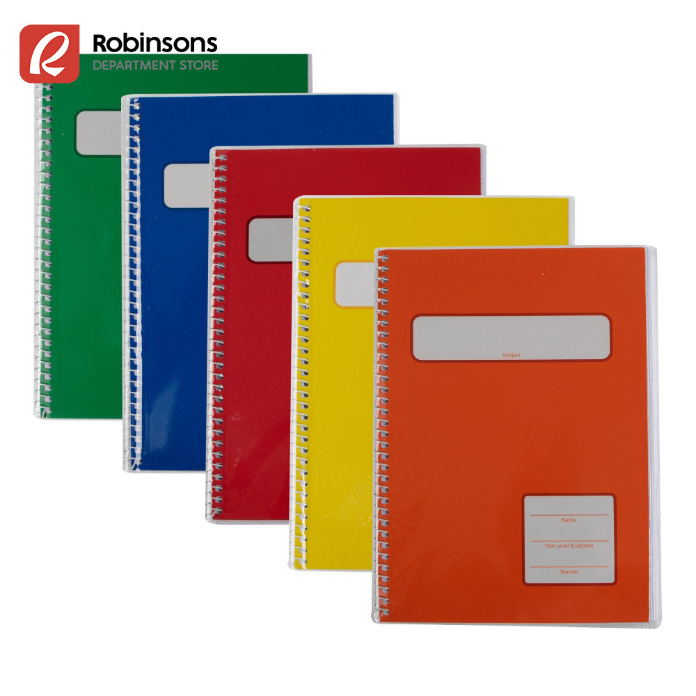 Seven Notes Color Coded Spiral Notebook | Shopee Philippines