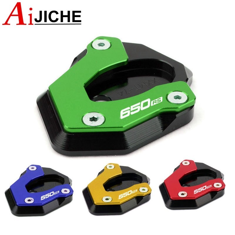 Motorcycle Cnc Kickstand Foot Side Stand Extension Pad Support Plate