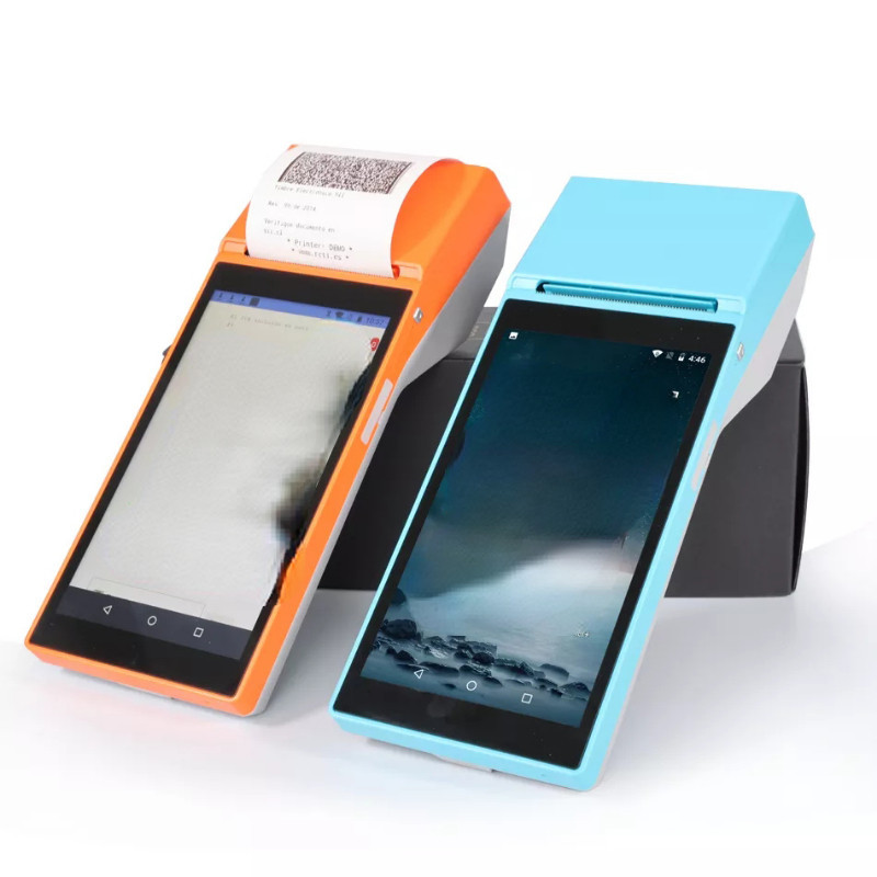 ☞New PDA Android 8.1 POS Terminal Handheld Printer Thermal Machine ...