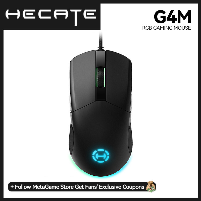 HECATE G4M RGB Gaming Mouse 16000 DPI Mechanical Switch Wired Gaming ...
