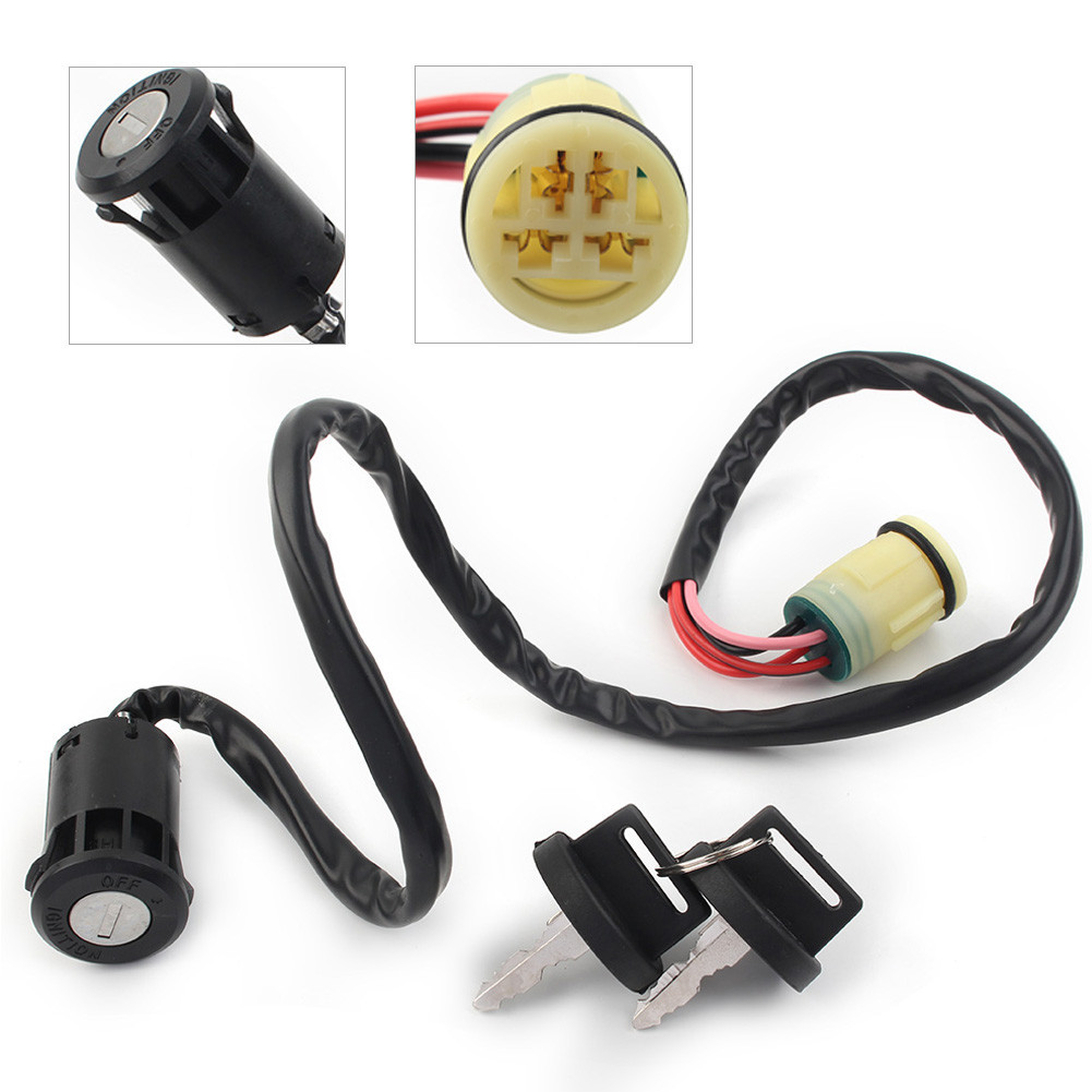 ☏Motorcycle Ignition Key Switch For Honda TRX450ES TRX450S Foreman 4X4 ...
