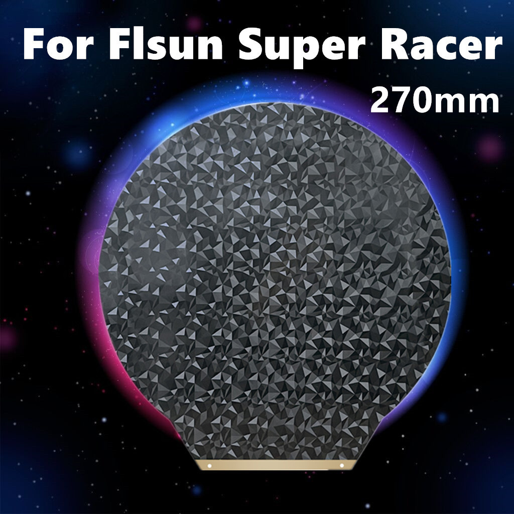 Magnetic Spring Steel Sheet for Flsun Super Racer PEI Flexible Smooth ...