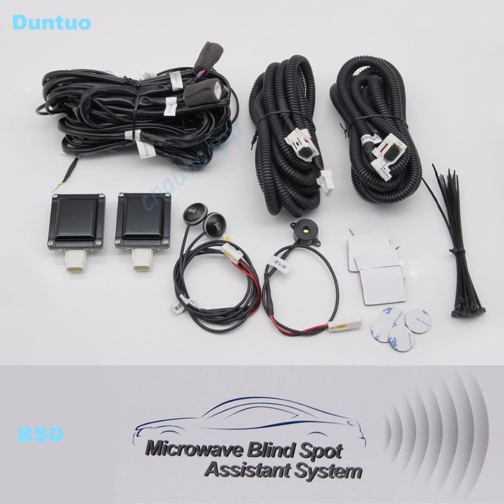 ☚Microwave Blind Spot Assistant System BSD Car Side Assist System Blind ...