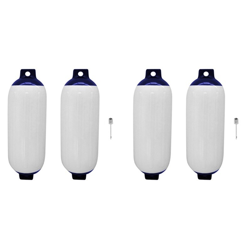 ~4PCS Inflatable Boat Fender PVC Boat Anchor Fender Buoy Yacht Fenders ...