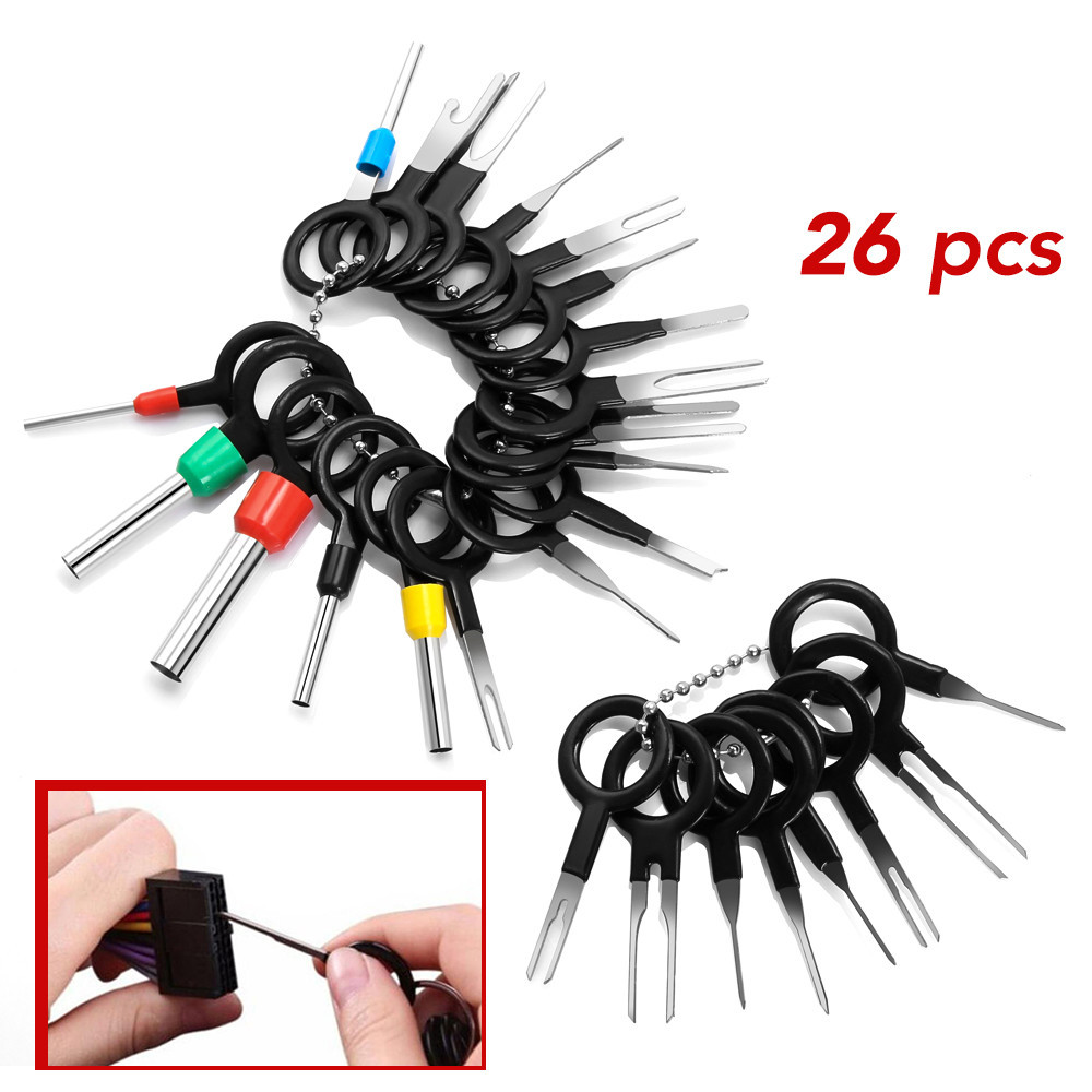 유26Pcs Car Terminal Removal Repair Tools For toyota seat ateca vw golf ...