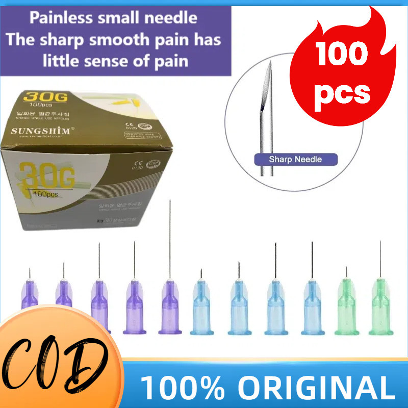 32G 4mm 30G 25mm 30G13mm Disposable Smooth Painless Small Needle ...