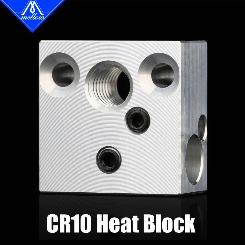 Mellow High Quality Cr10 Heated Block For Micro Swiss Cr10 Hotend ...