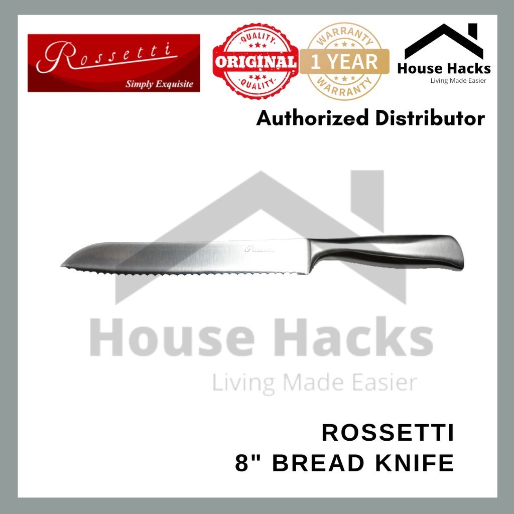 Rossetti 8" Bread Knife (Stainless) (House Hacks) | Shopee Philippines