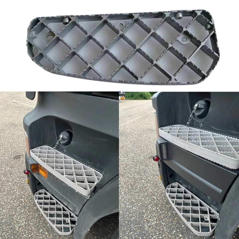 ♥1set Aluminium Trittplatte Foot Board Foot Step For For Scania P/G/R/T ...