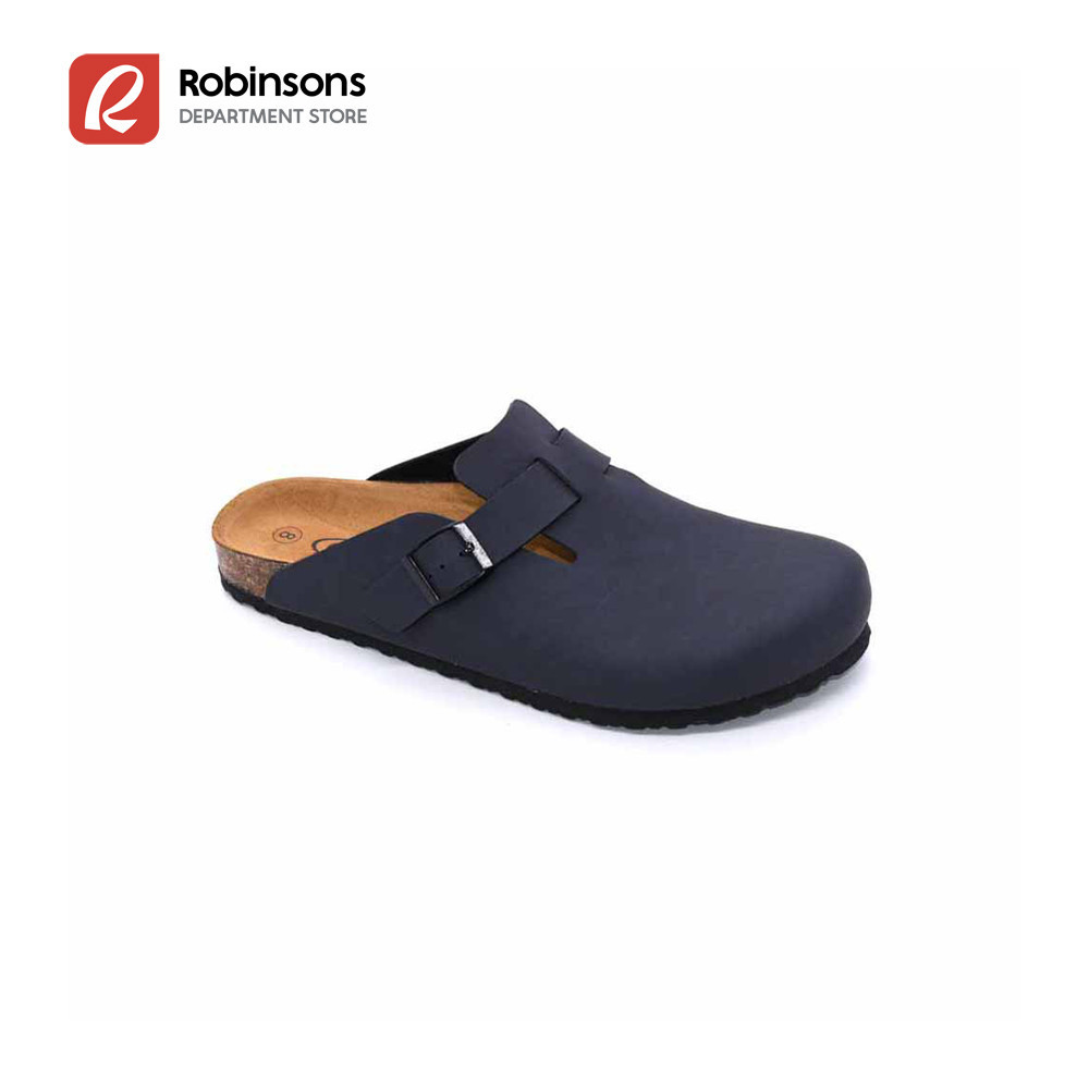 Outland Sandals Springfield Navy Blue/Brown | Shopee Philippines