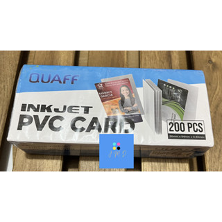 Quaff Printable PVC Pre-Cut ID Card for Direct Printing using Injket ...