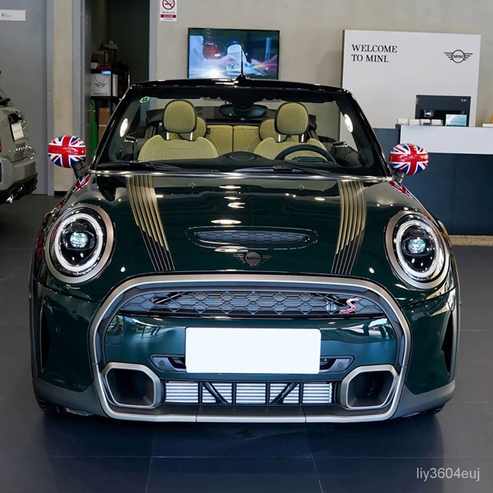 Car Engine Hood Decals Stripe Vinyl Decoration Stickers For Mini Cooper ...