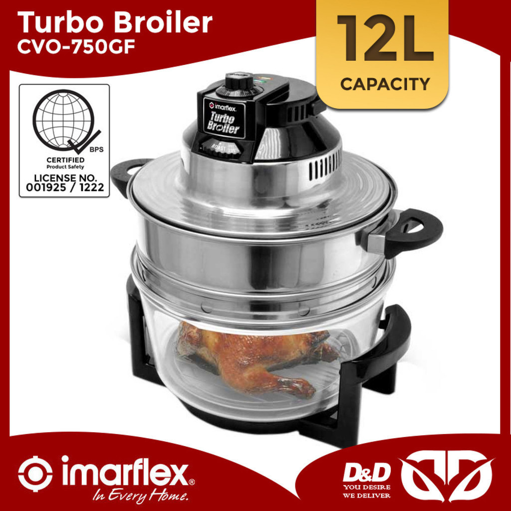 Imarflex CVO-750GF Turbo Broiler | Shopee Philippines