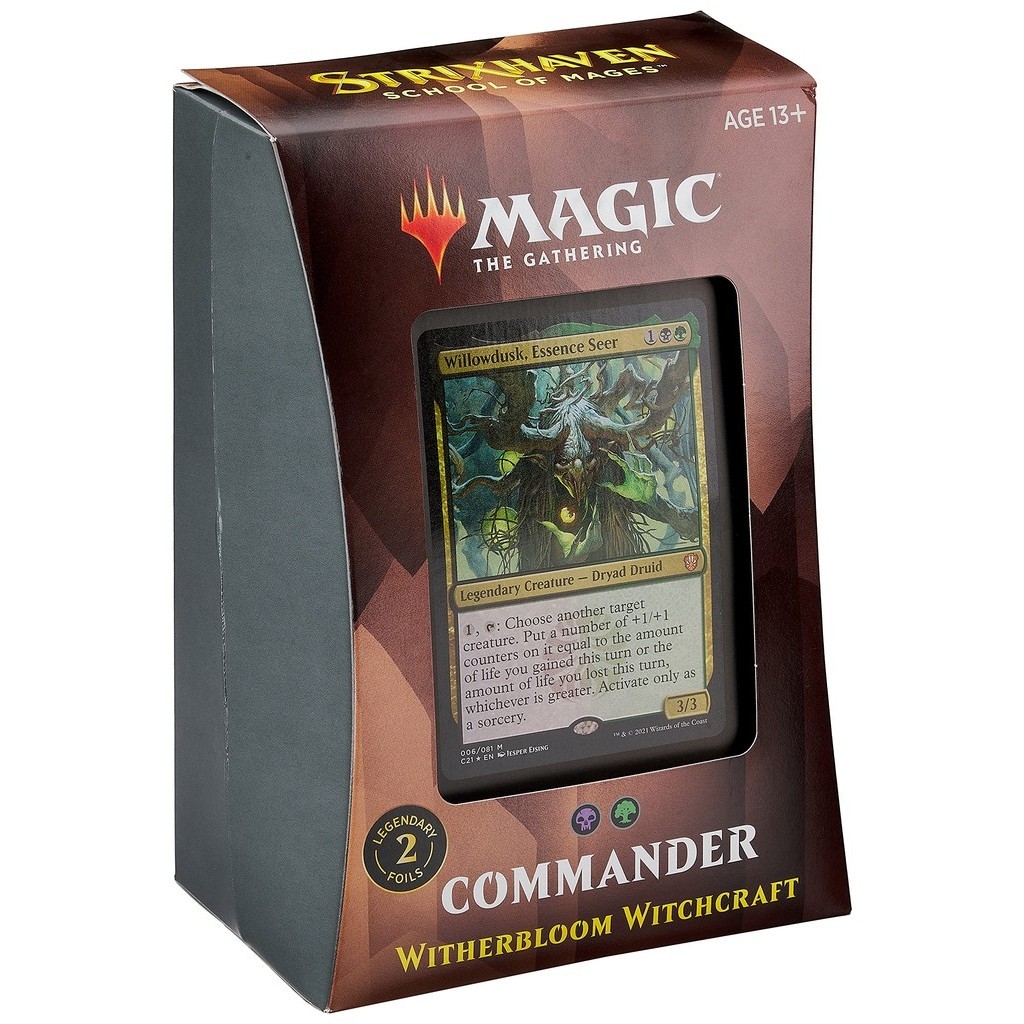 【Genuine】 Magic: The Gathering Strixhaven: Academy of Magic Commander ...