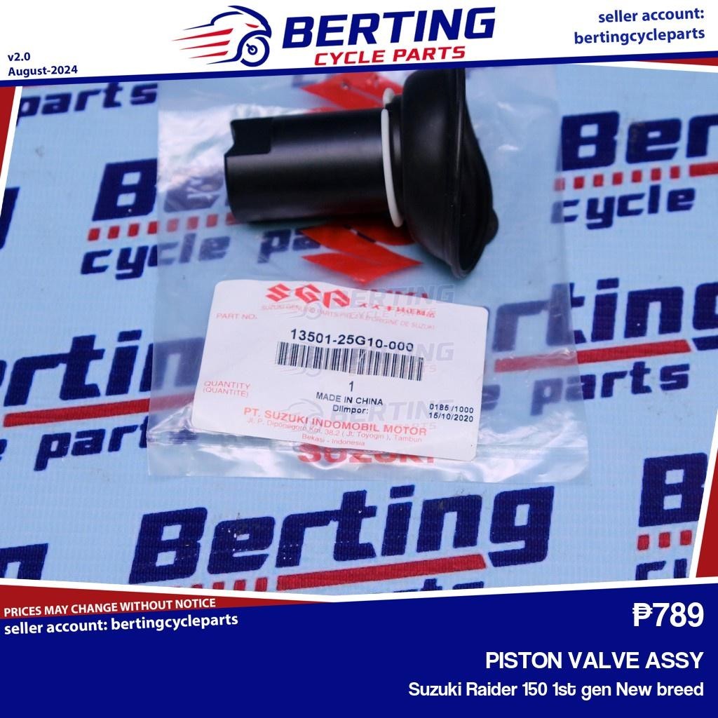 SGP PISTON VALVE ASSY Suzuki Raider 150 1st gen New breed Genuine 13501 ...