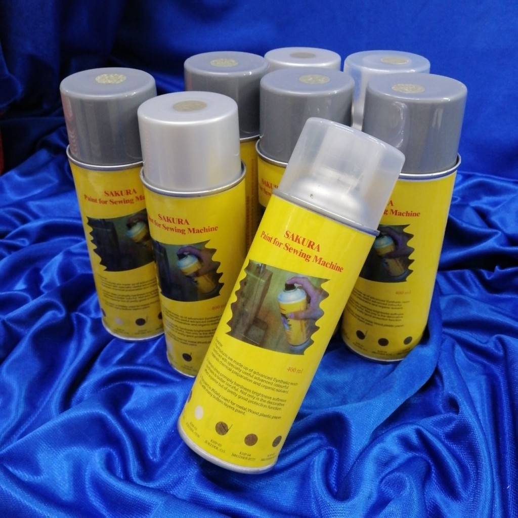 SAKURA SPRAY PAINT FOR SEWING MACHINE KHP-01,KHP-02,KHP-03,KHP-04,KHP ...