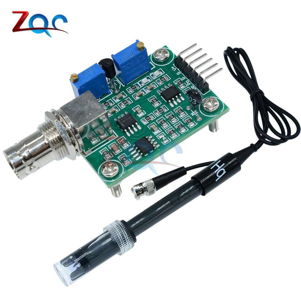 Liquid PH Value Detection detect Sensor Module Monitoring Control For ...