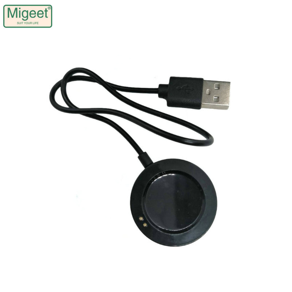 Migeet x7 / T55 / T500 Fitpro Smart Watch Charger 2Pin 3mm USB magnetic ...