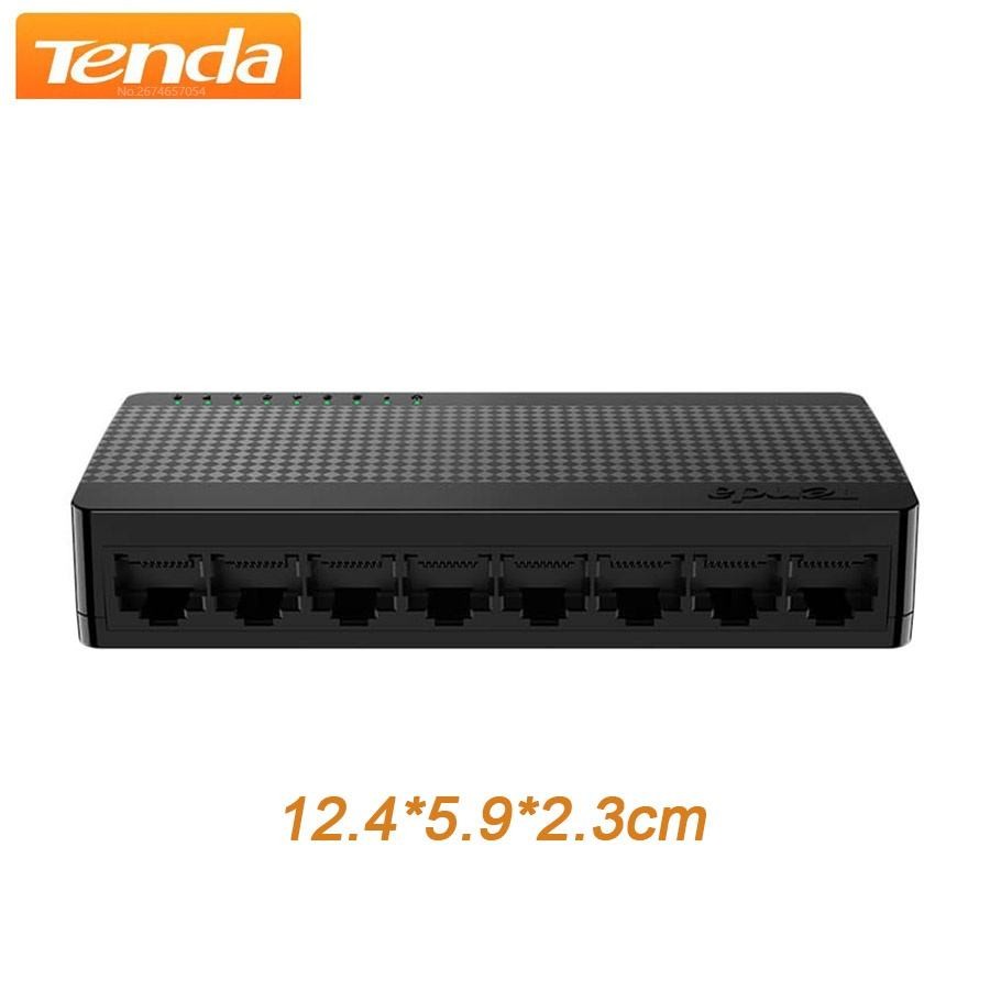 Tenda Gigabit Mini Switch Ethernet 8 Port 1000Mbps 10xFast RJ45 Hub ...