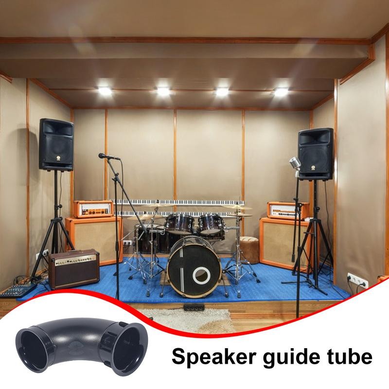 ♠Black Curved Speaker Port Subwoofer Bass Reflex Inverted Tube For ...