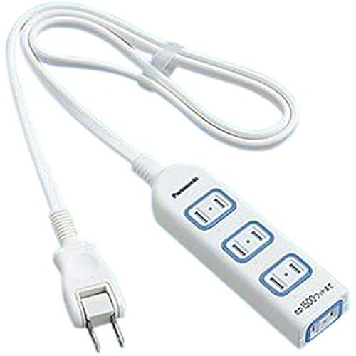 Panasonic The Tap X 4-contact 1m white with safety design door and ...