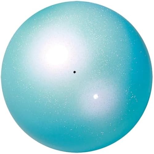 SASAKI Rhythmic Gymnastics Equipment Ball Middle Aurora LIBU Light Blue ...
