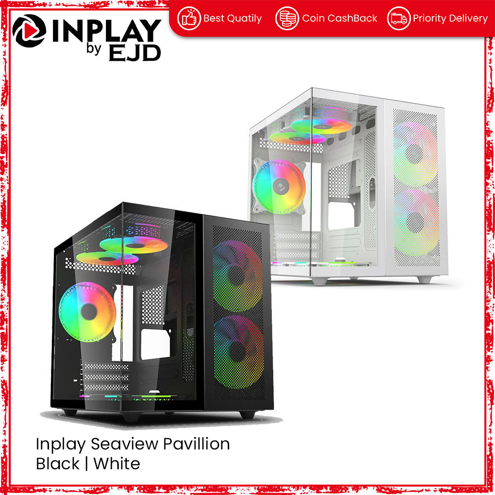 Inplay Seaview Pavillion Seaview Series Computer Case | Inplay by EJD ...