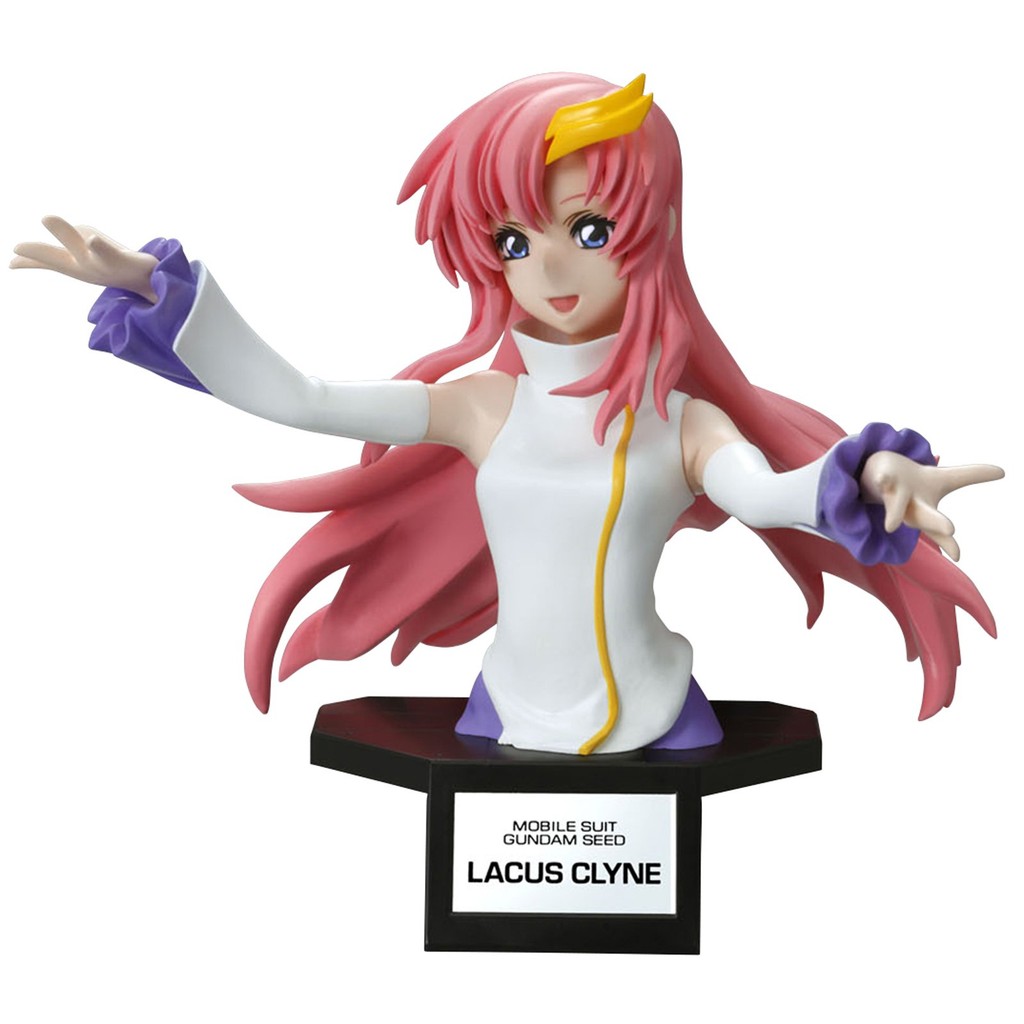 Authentic Figure-rise bust Mobile Suit Gundam SEED Lacus Clyne color ...