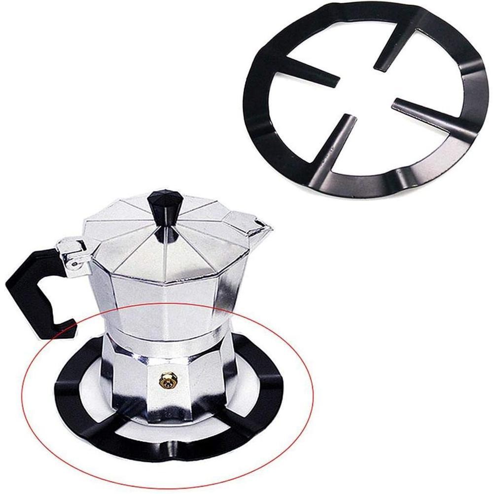 Moka Pot Stove Stand Steel Coffee Pot Gas Range Support Ring Burner ...