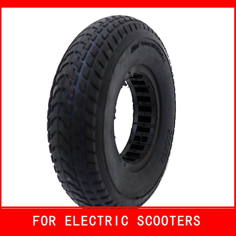⚡8 Inch Solid Tire Tubeless Tyre 200x50 Electric Scooter for GX14 ...