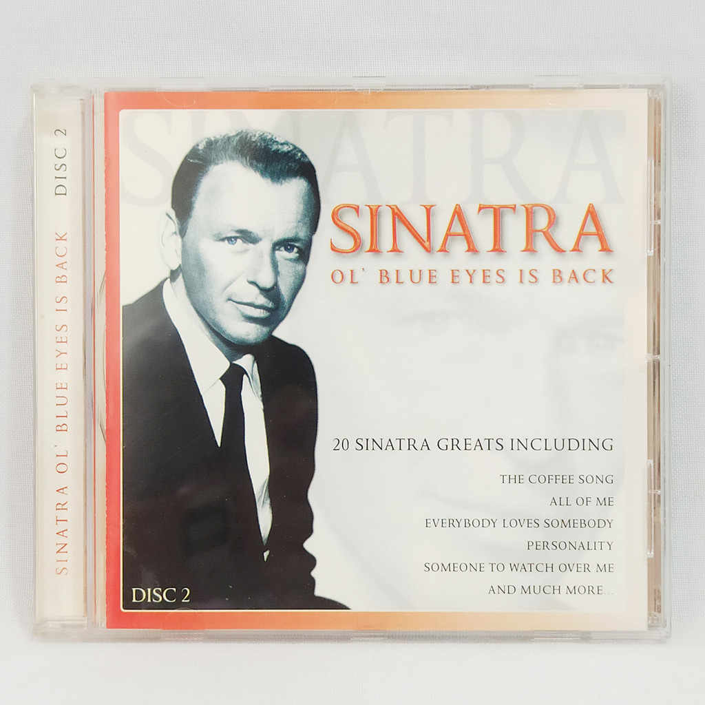 Frank Sinatra - Sinatra Ol' Blue Eyes Is Back Disc 2 - Music Audio CD ...