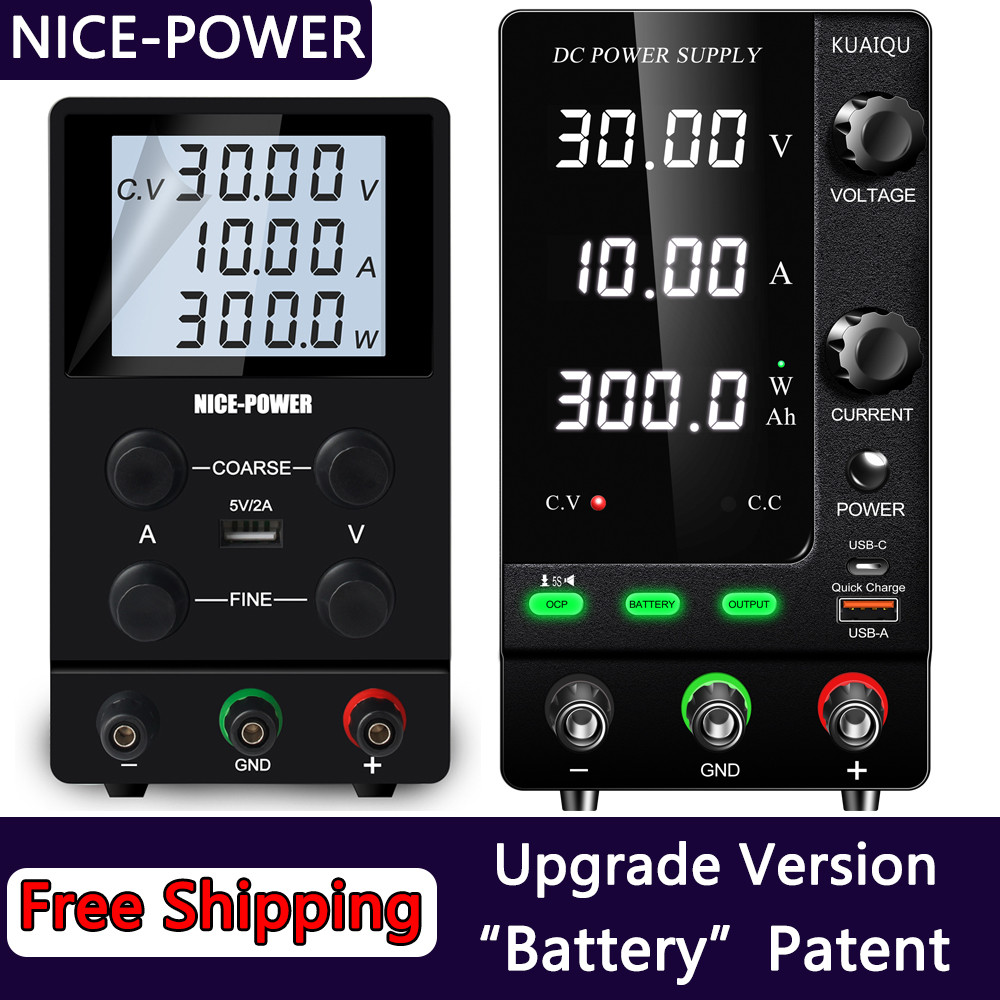 웃30V 10A Bench Lab Adjustable Switching DC Power Supply 12V 24V For ...