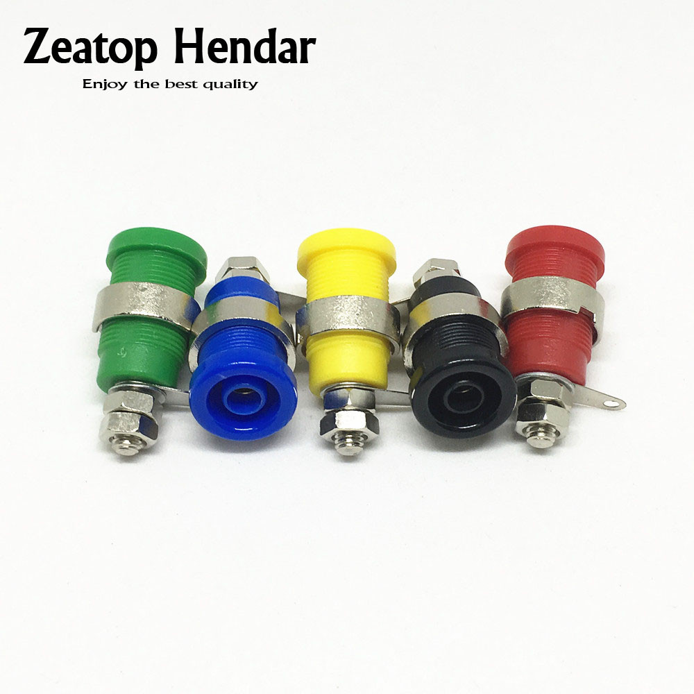 ☂1000Pcs 4mm Binding Post Nut Panel Mount Terminals for Multimeter ...