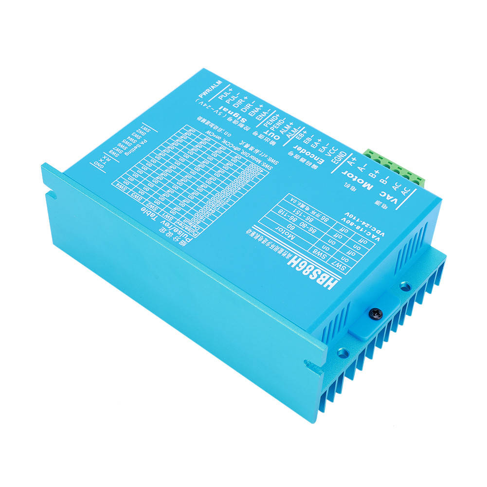 ♥HBS860H HBS86H Closed Loops Two-Phase Servo Motor Driver with RS232 ...