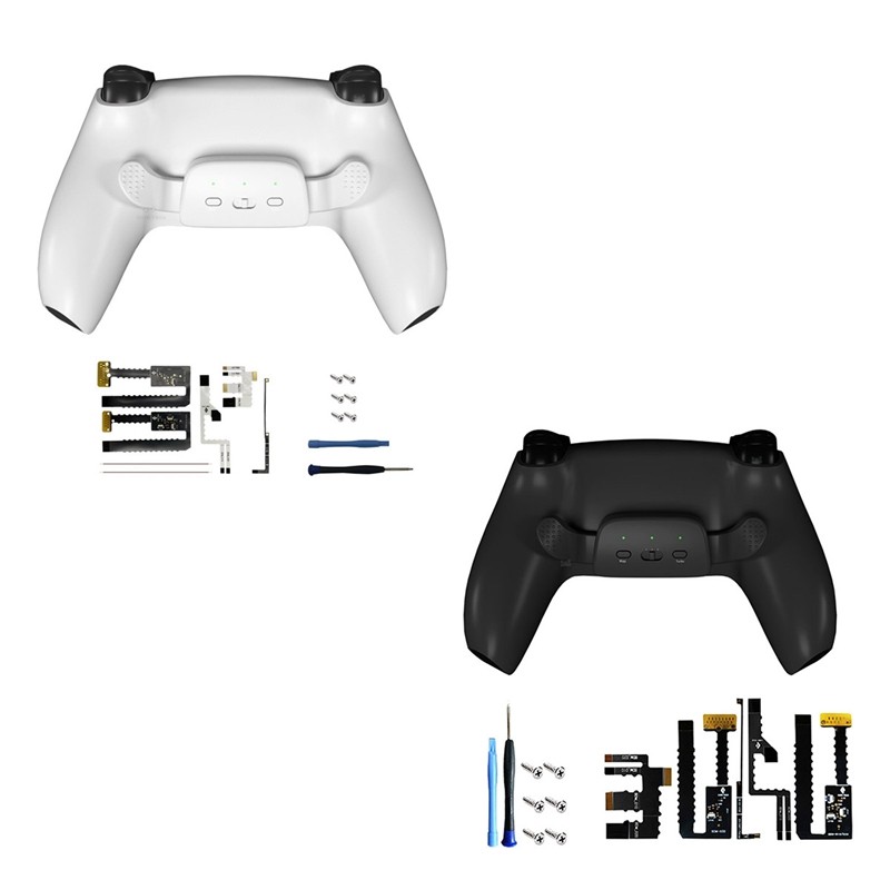 ☮FULL-Back Button For PS5 Controller Attachment Upgrade Board Redesigned Shell Programable RiseU ...