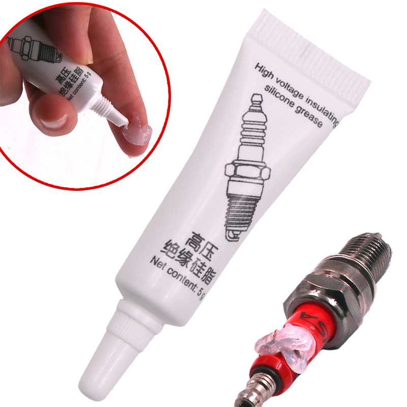 ☁Universal High Voltage Insulating Silicone Grease Car Spark Plug ...