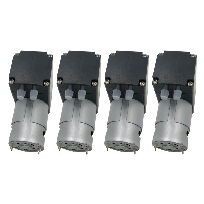 -4X 80Kpa Mini Vacuum Pump DC 12V Small Vacuum Suction Pump Diaphragm ...