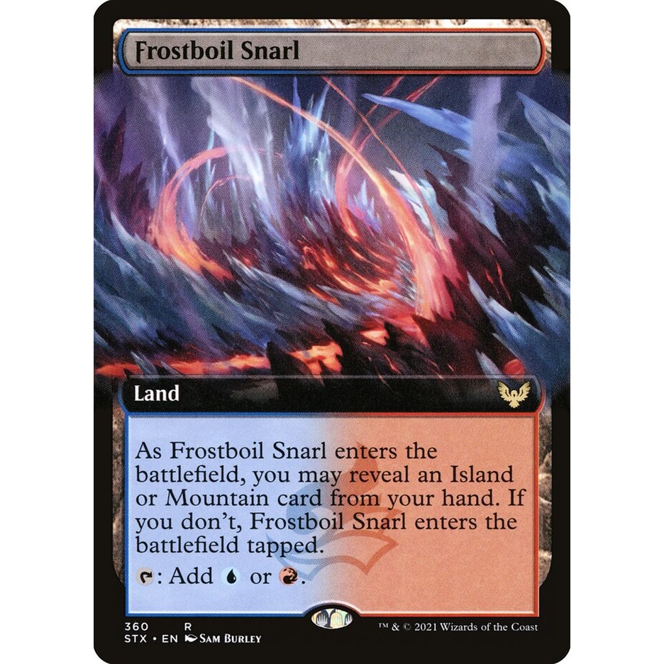 Frostboil Snarl normal STX MTG Magic the Gathering | Shopee Philippines