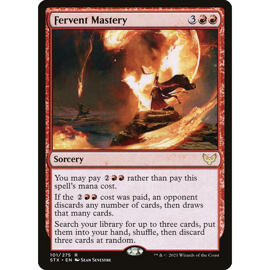 Fervent Mastery STX MTG Magic the Gathering | Shopee Philippines