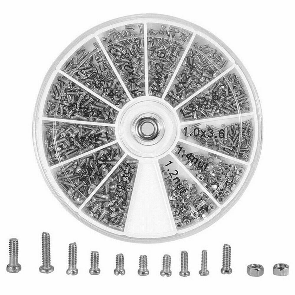 dreamlifeshop⚡ 600Pcs Stainless Steel Nuts Bolts small Screws Kits ...