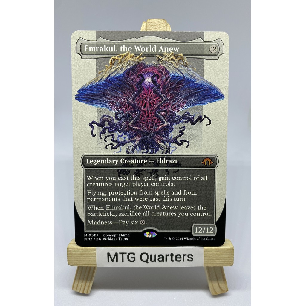 MTG Proxy Card - Emrakul, the World Anew (Borderless) | Modern Horizons ...